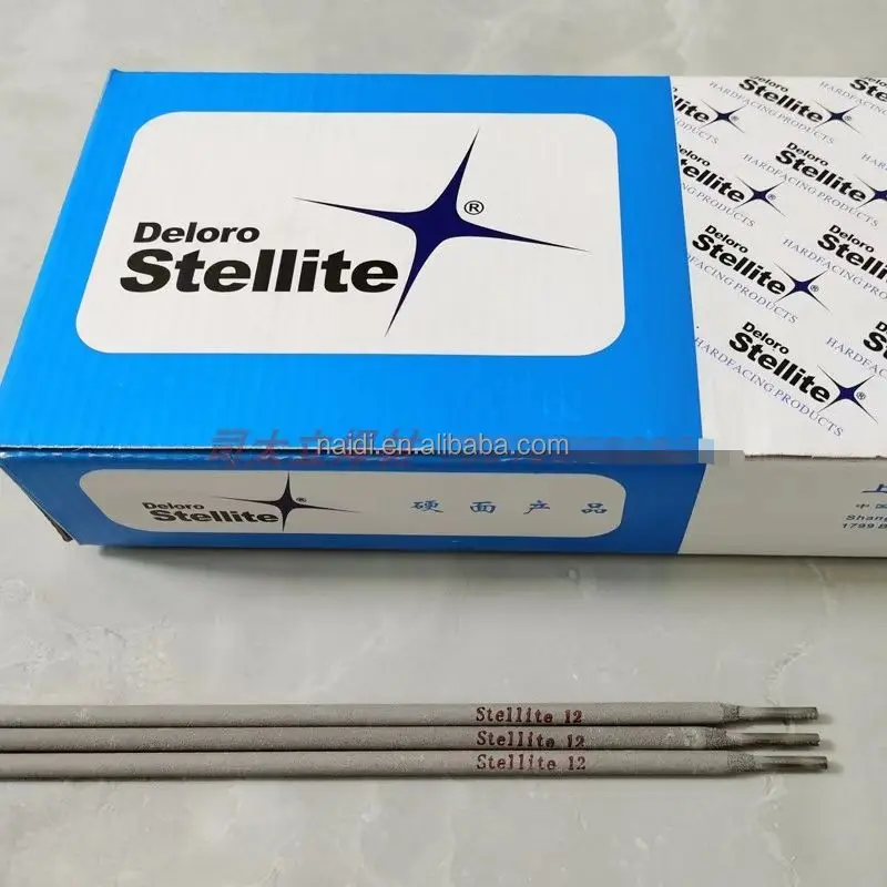 Cobalt Alloy Base Hardfacing Welding Electrodes Stellite 6 12 20 Rod No ...