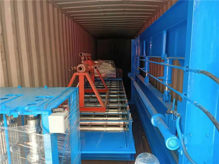 Automatic Supermarket Storage Shelf Column Roll Forming Machine Shelves ...