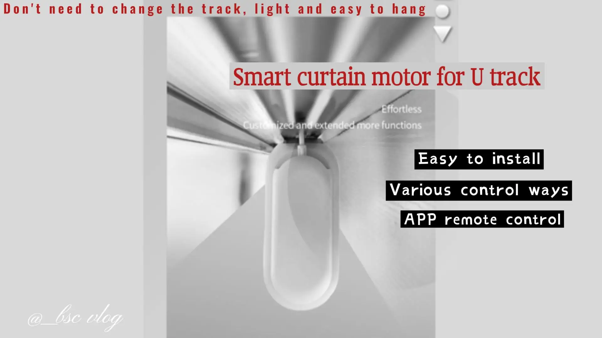 U Rail Curtain Bot Tuya Zigbee Smart Curtain Robot Alexa Tuya Switch ...