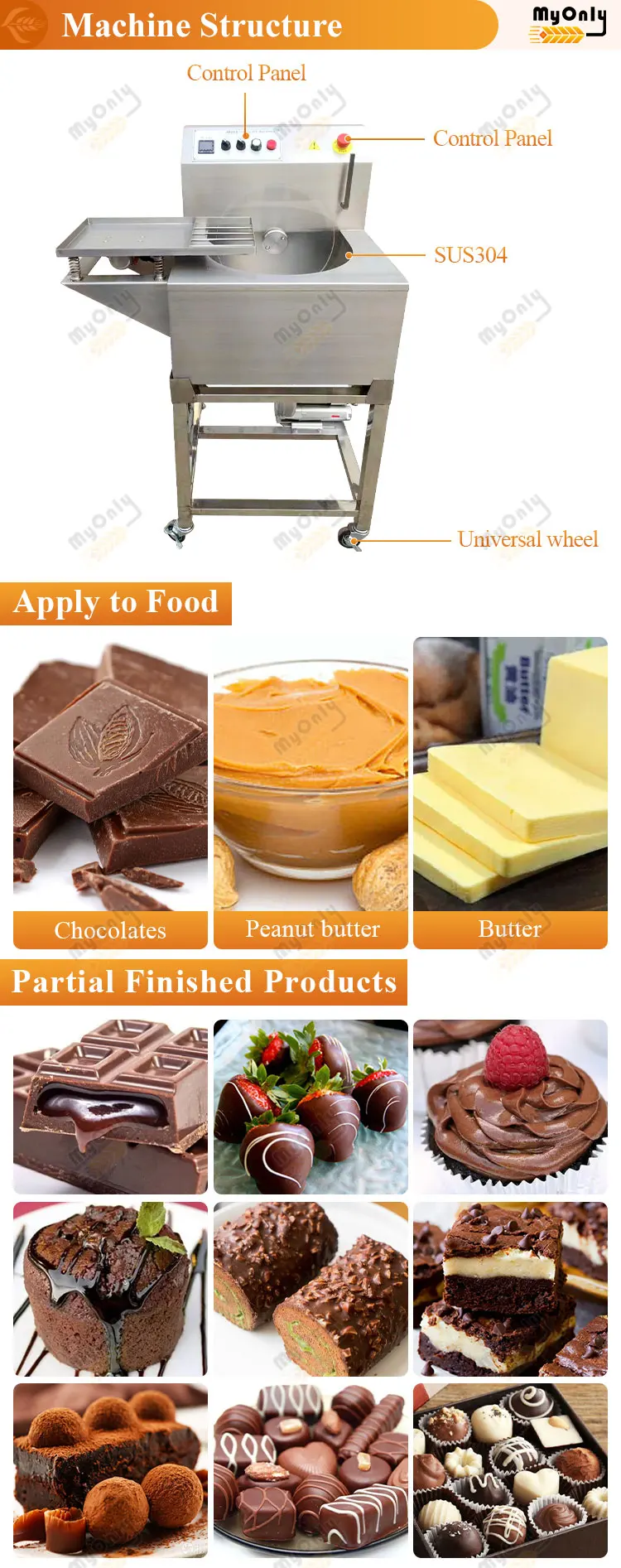 Commercial Mini 25l Cocoa Butter Equipment - Chocolate Melting Machine
