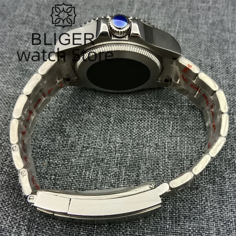 BLIGER 43mm SEA Watch for Men NH35A Automatic Wristwatch AR Coating ...