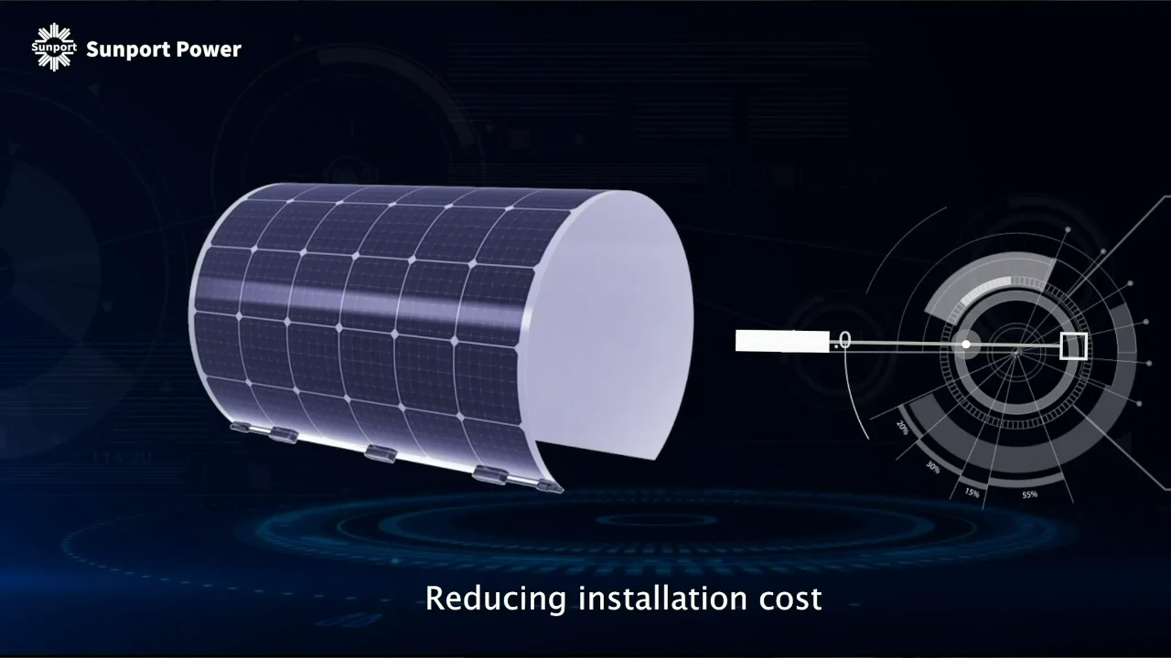 Sunport Power Flexible Solar Panels Cell Perc Lightweight Solar Module ...