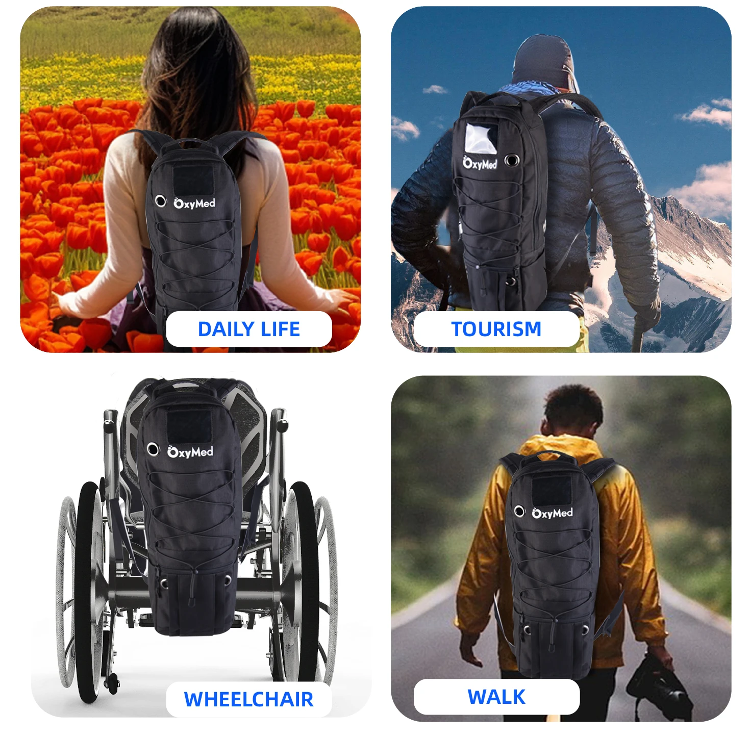 Medical Supplies Portable Oxygen Cylinder Bag - Safe & Convenient