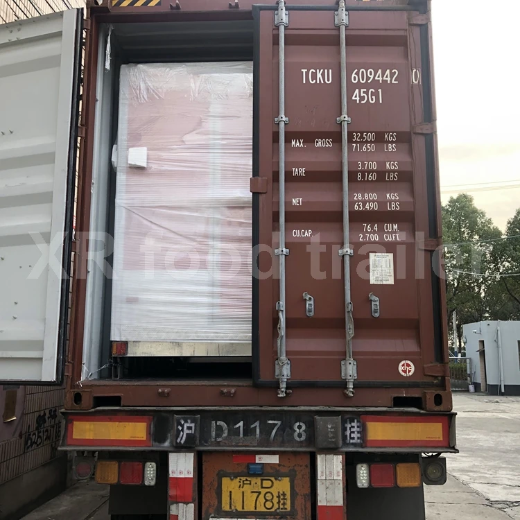 Outdoor Mobile Bubble Tea Cart Kiosk Food Street Engineers Available To ...