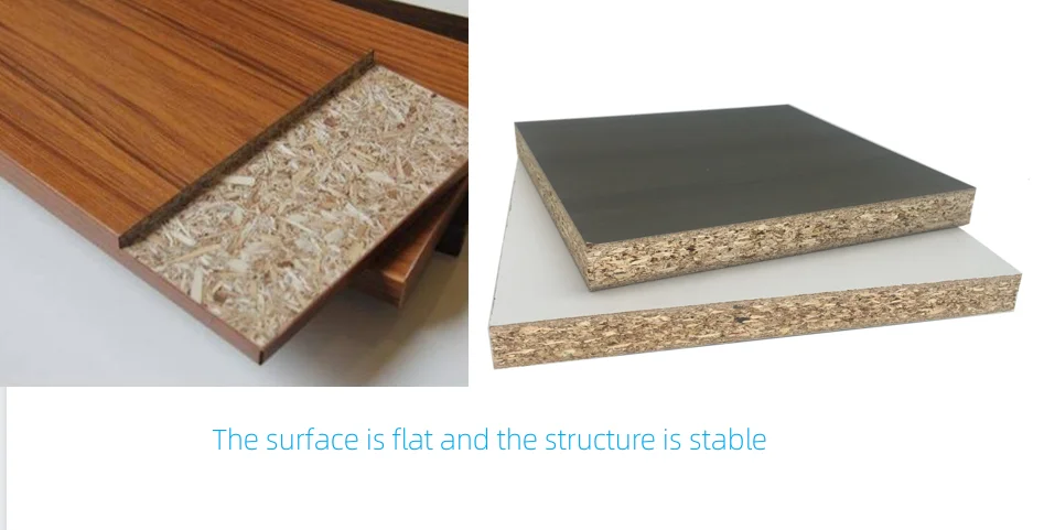 4x8 E1 Grade Waterproof Wood Grain Melamine Board Melamine Particle ...