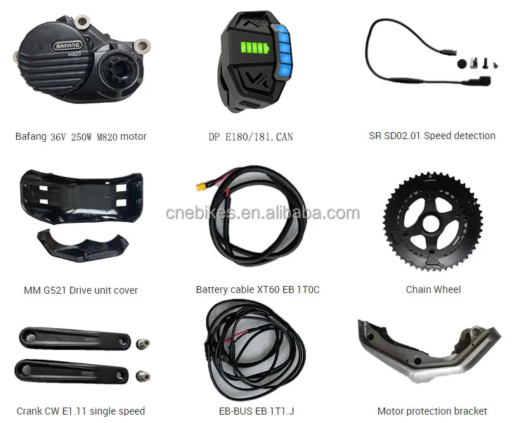 Bafang Mm G532 M820 Motor 36v 43v 250w Mm G532.250.c Electric Bike Kit ...