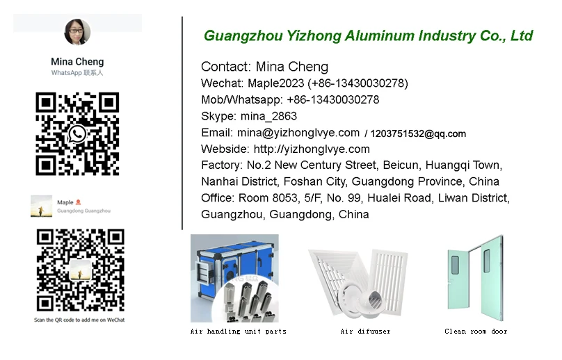 Inspection Door Viewport Access Door Window for HVAC AHU