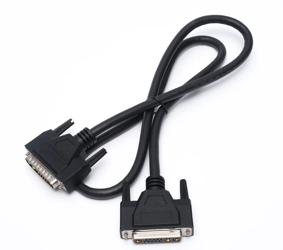 D-sub Cable 13w3 Power Connector Custom D-sub Shielded Db9 Db15 Db25 ...