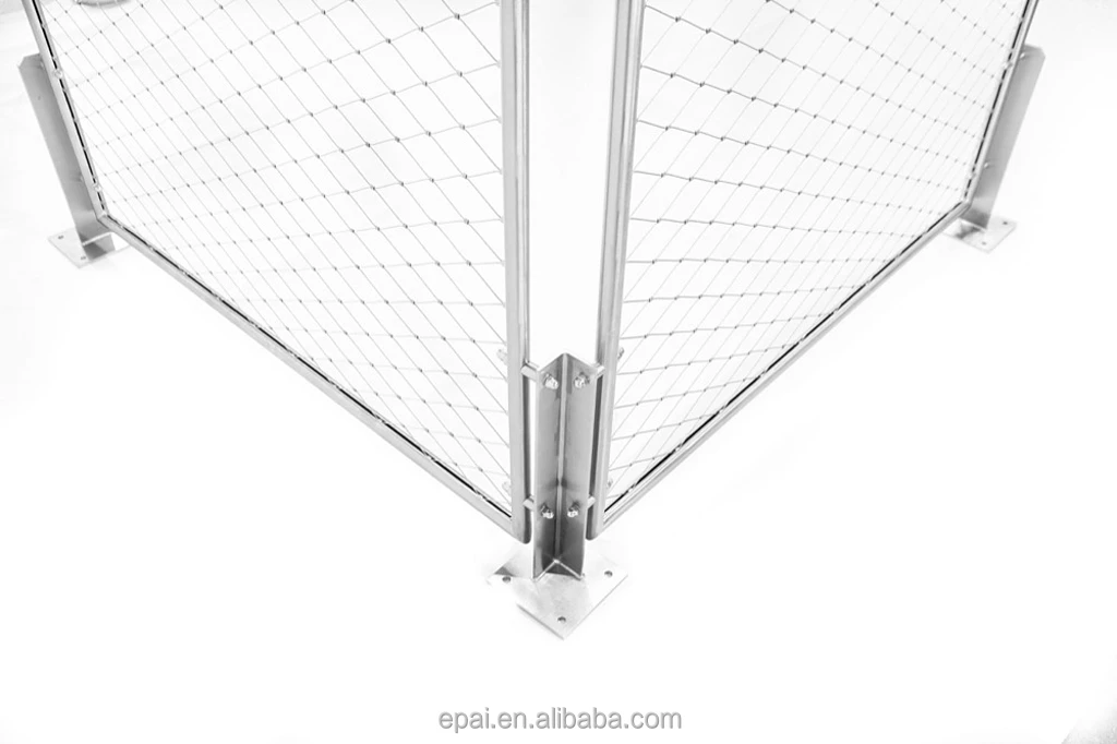 Stainless Steel Wire Rope Fence Mesh Deck Railing