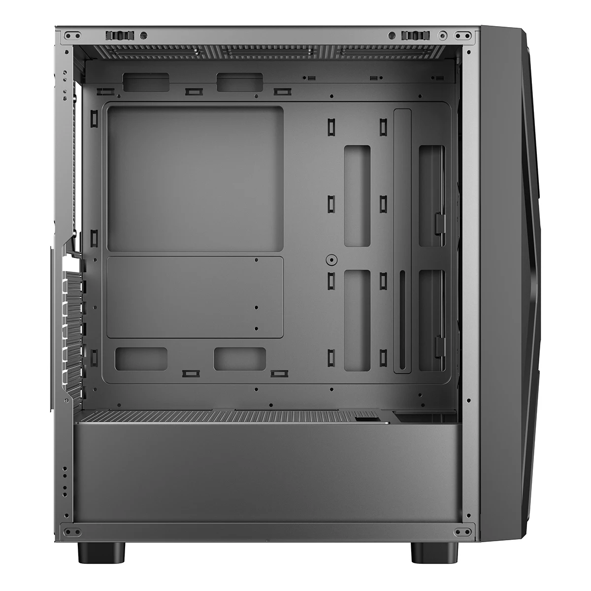 Ruix P30 ATX PC Case - High Quality Tempered Glass Side Panel