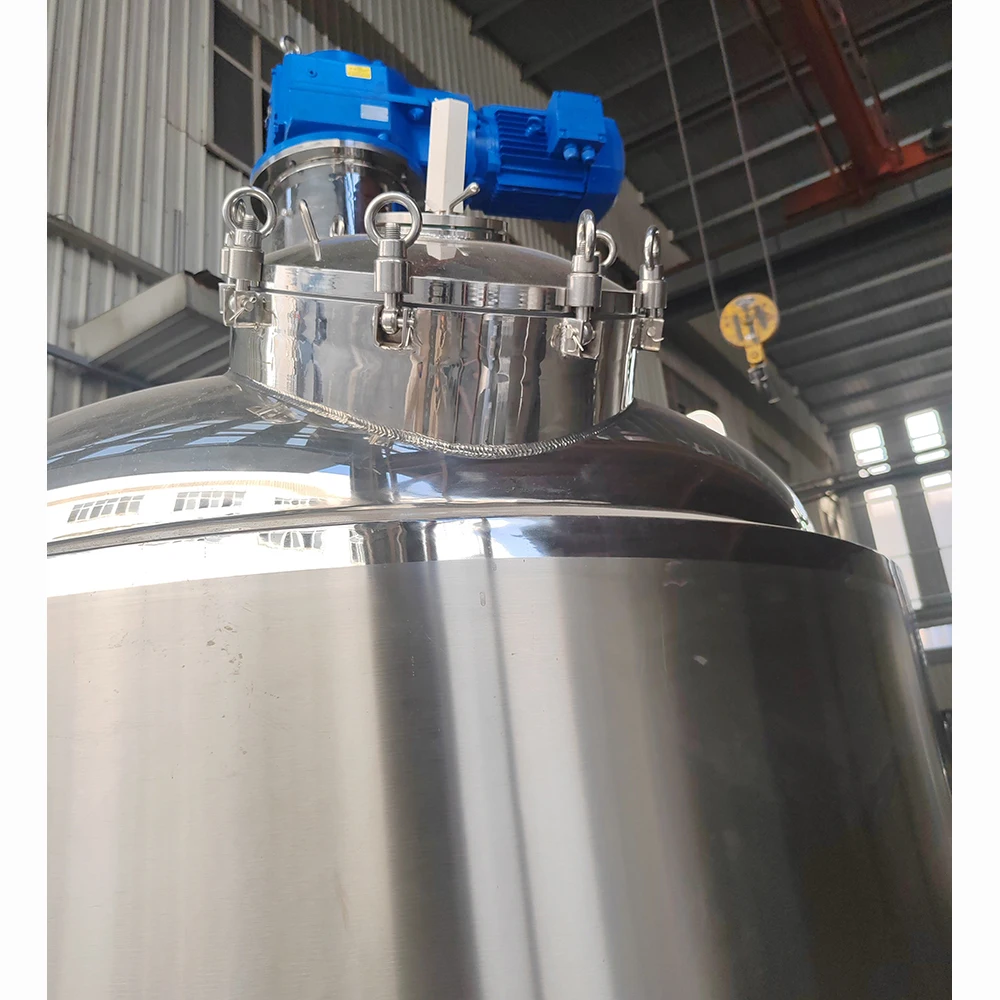 2000L Stainless Steel Liquid Mixing Reactor Tank