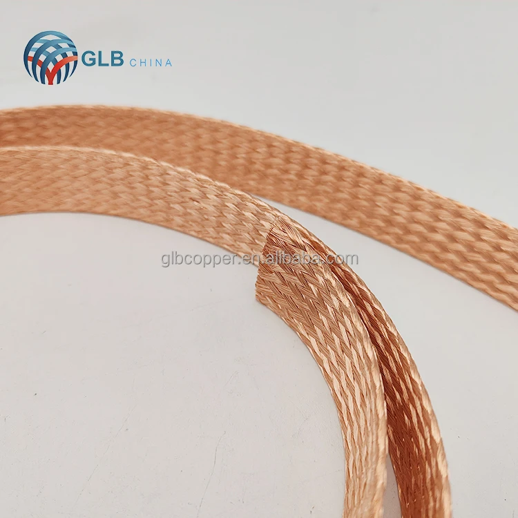 8mm2 8awg Braided Copper Wire - Tinned Grounding Strap