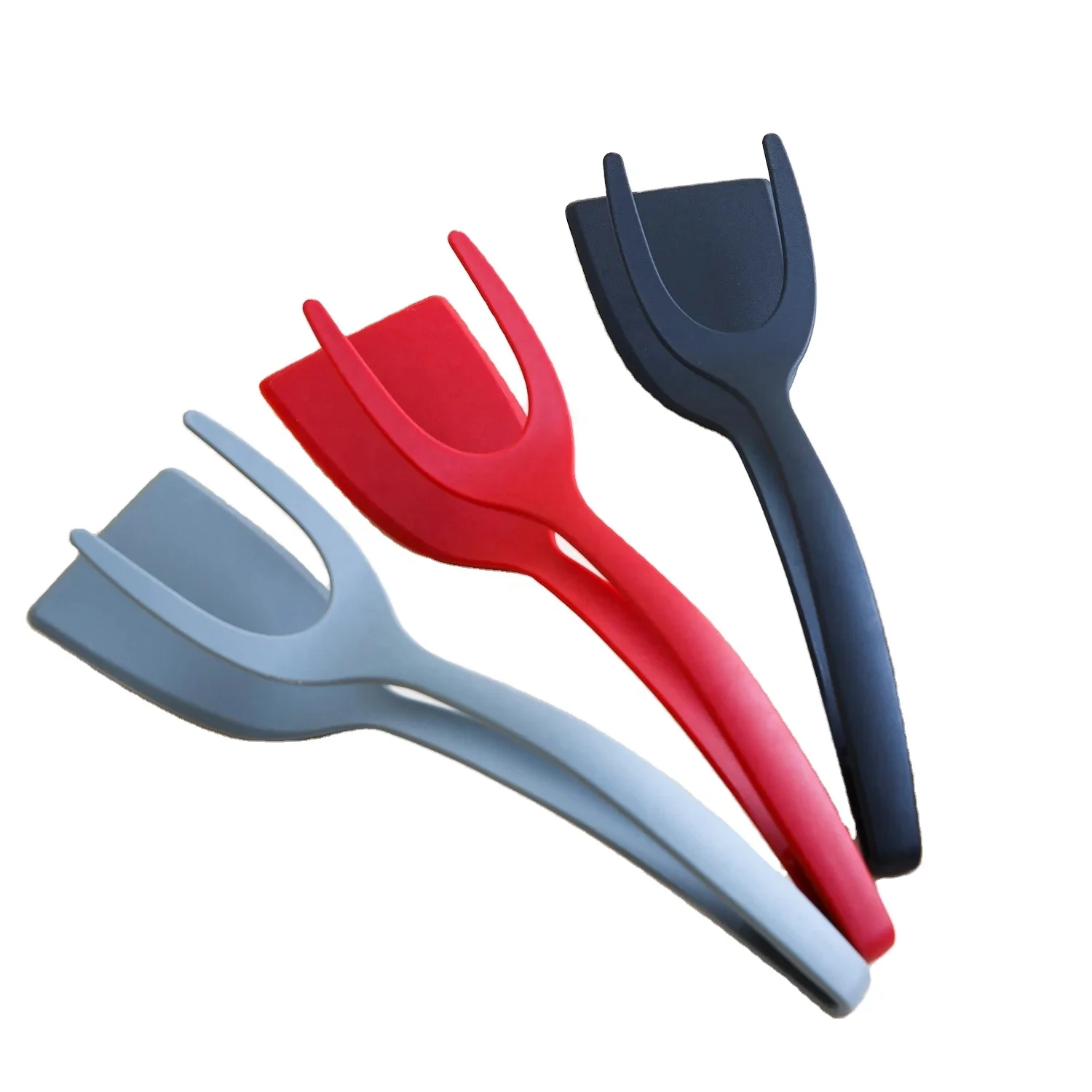 2-in-1 Dual-Purpose Kitchen Utensil Non-Stick Nylon Food Clip for Steak ...