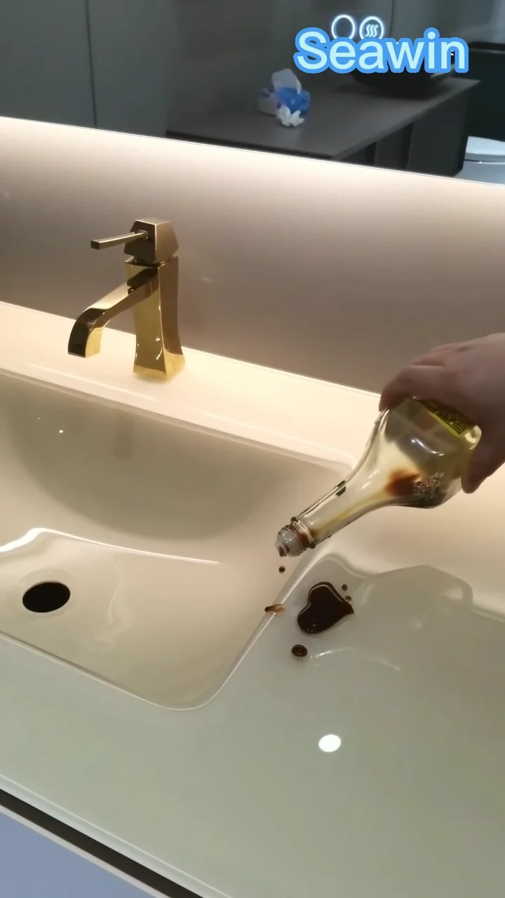 Seawin Vanity Bathroom Modern Wash Basin Waterproof Storage Design ...