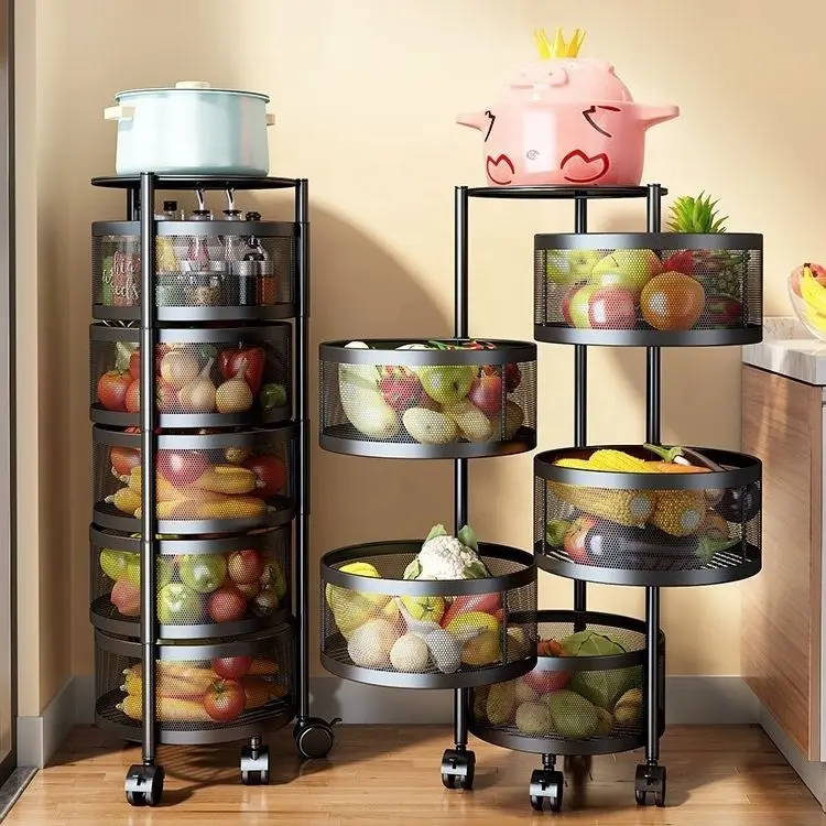 Custom Multi-layer Rotatable Storage Rack Multifunctional Sundries ...