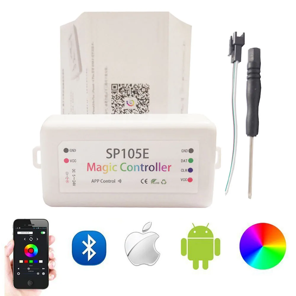 Magic Controller Ws2811 2812 2815 Pixel Led Strip Rgb Rgbw App ...