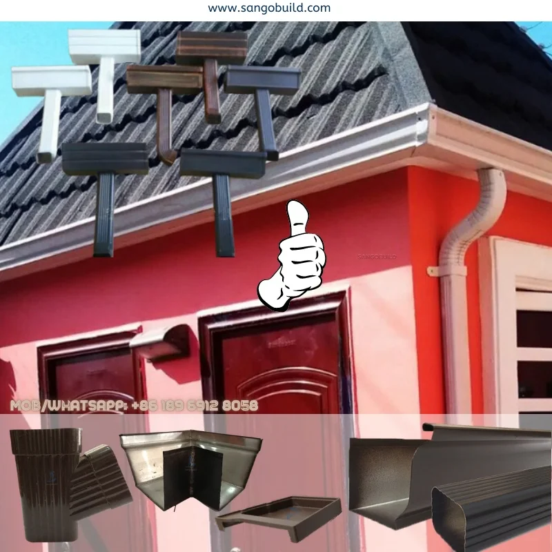 Pressure Resistant Roofing Material Aluminum Roof Water Drainage System ...