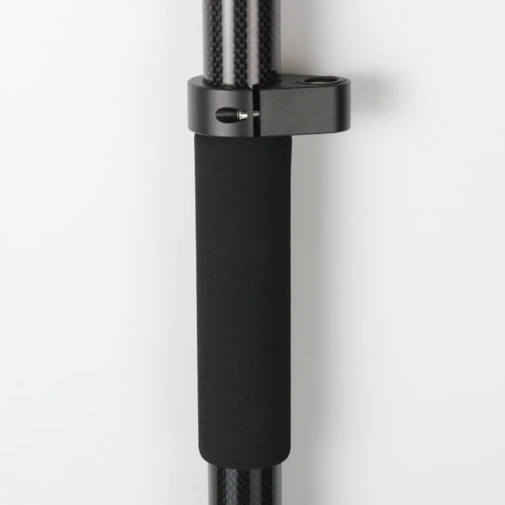 Black Vinyl Handgrip 30' Circular Vial Carbon Fiber 2Meter 2Section ...
