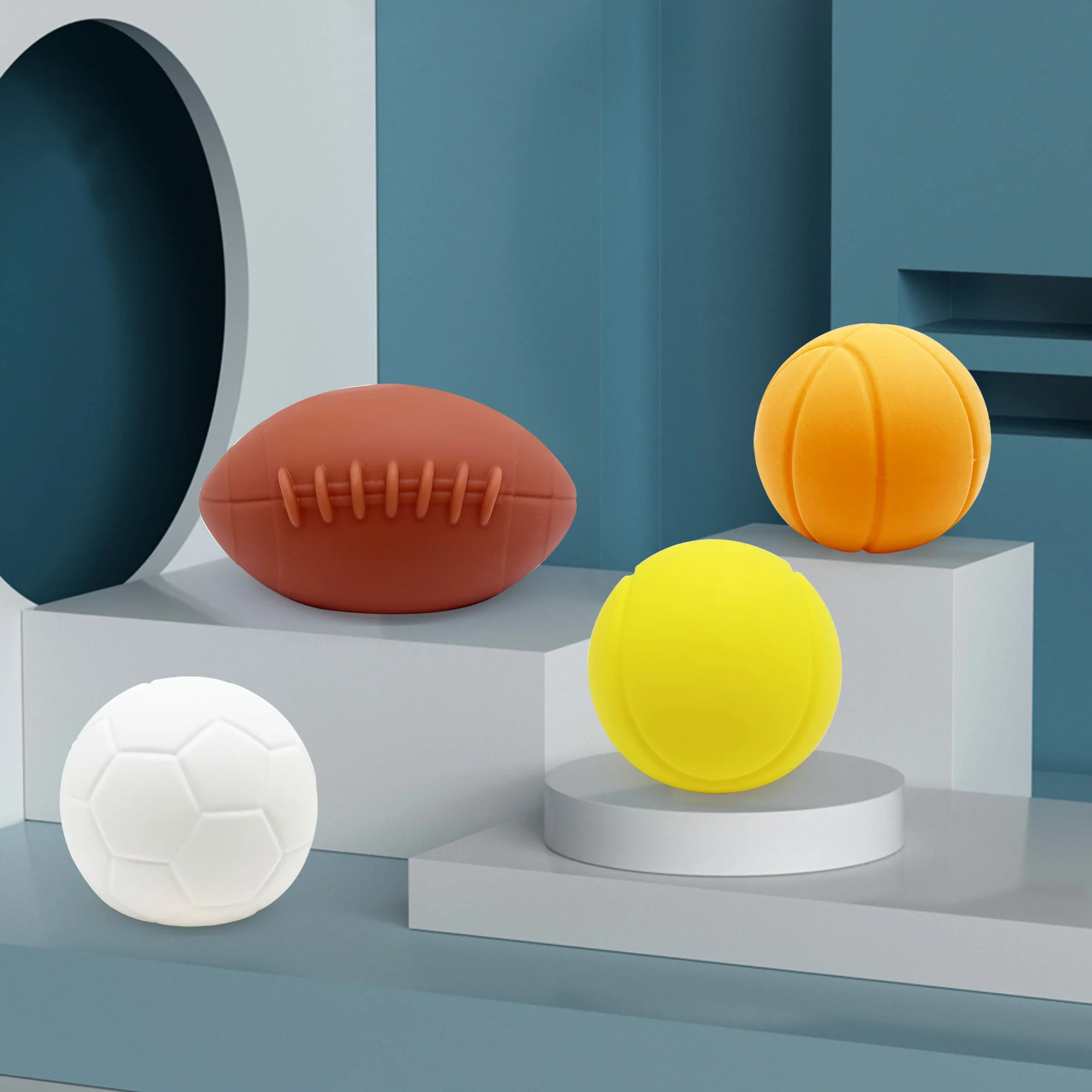 Portable Squish Rechargeable Led Kids Pat Light Night Lighting Silicone ...