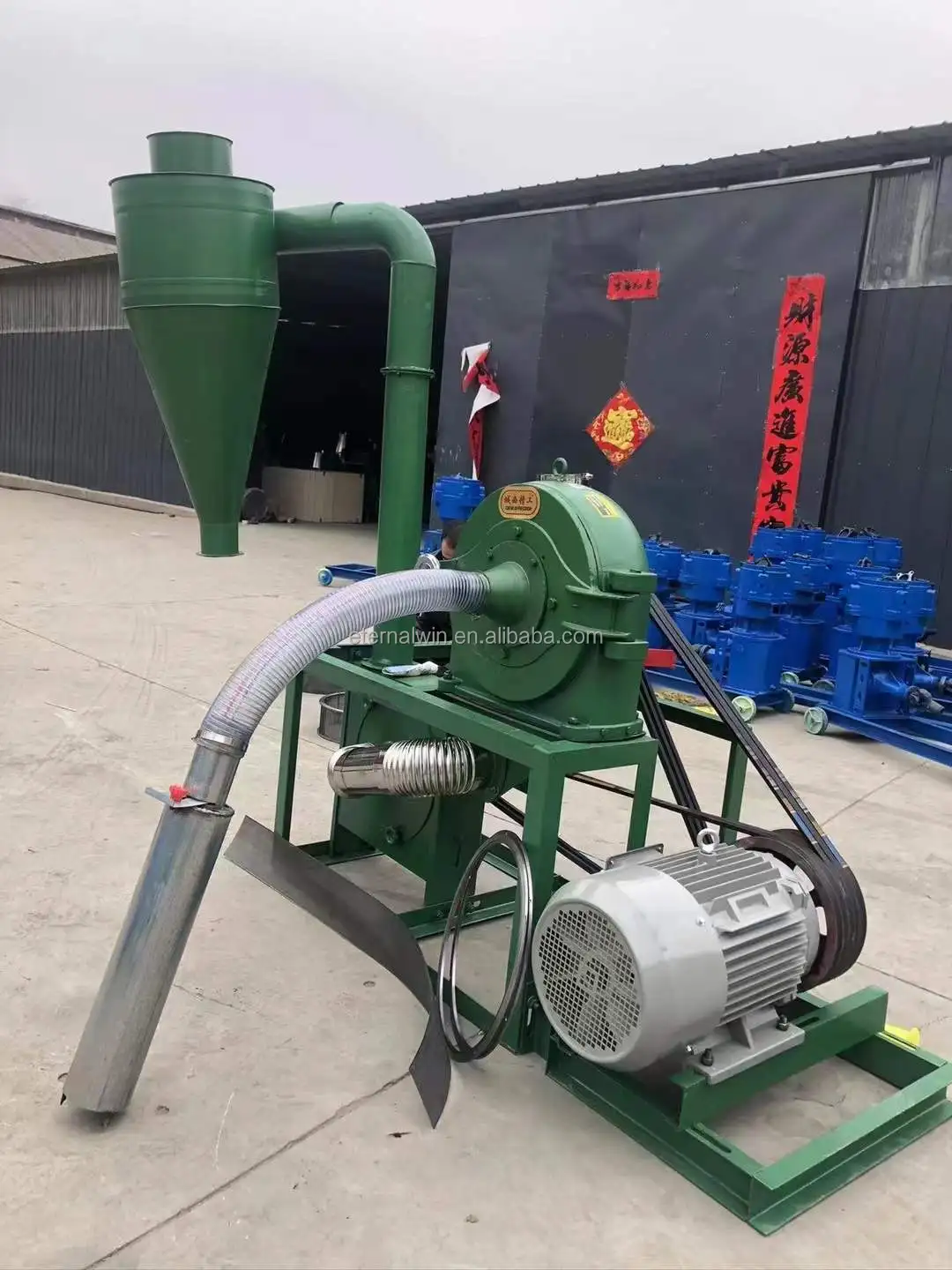 18HP Diesel Engine Hammer Mill Grinding Machine for Corn & Maize ...