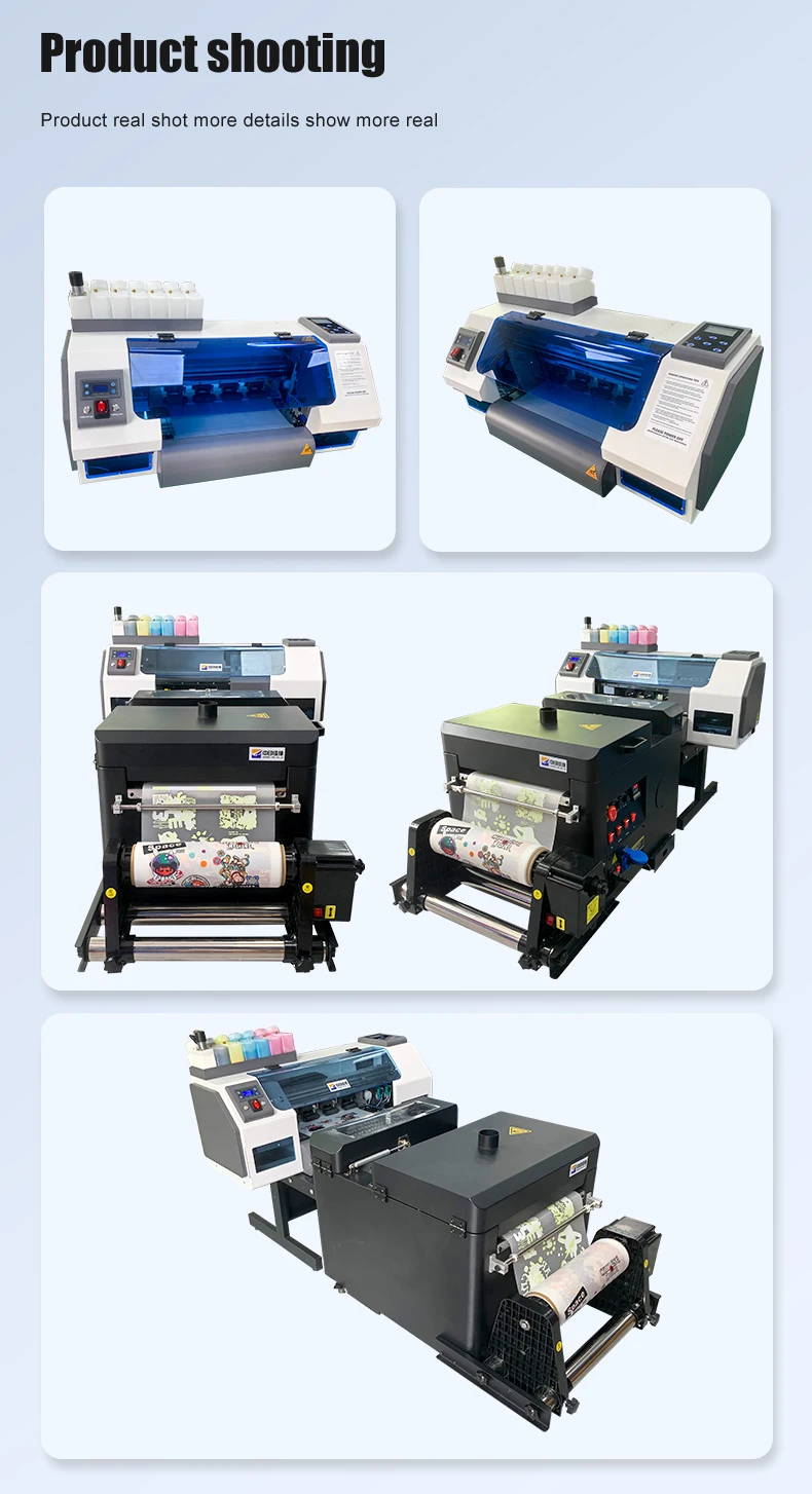 Fcolor 30cm Uv Roll Dtf Printer For Sticker Printing With Dual Xp600 Head Dtf Printer Uv A3 Roll ...