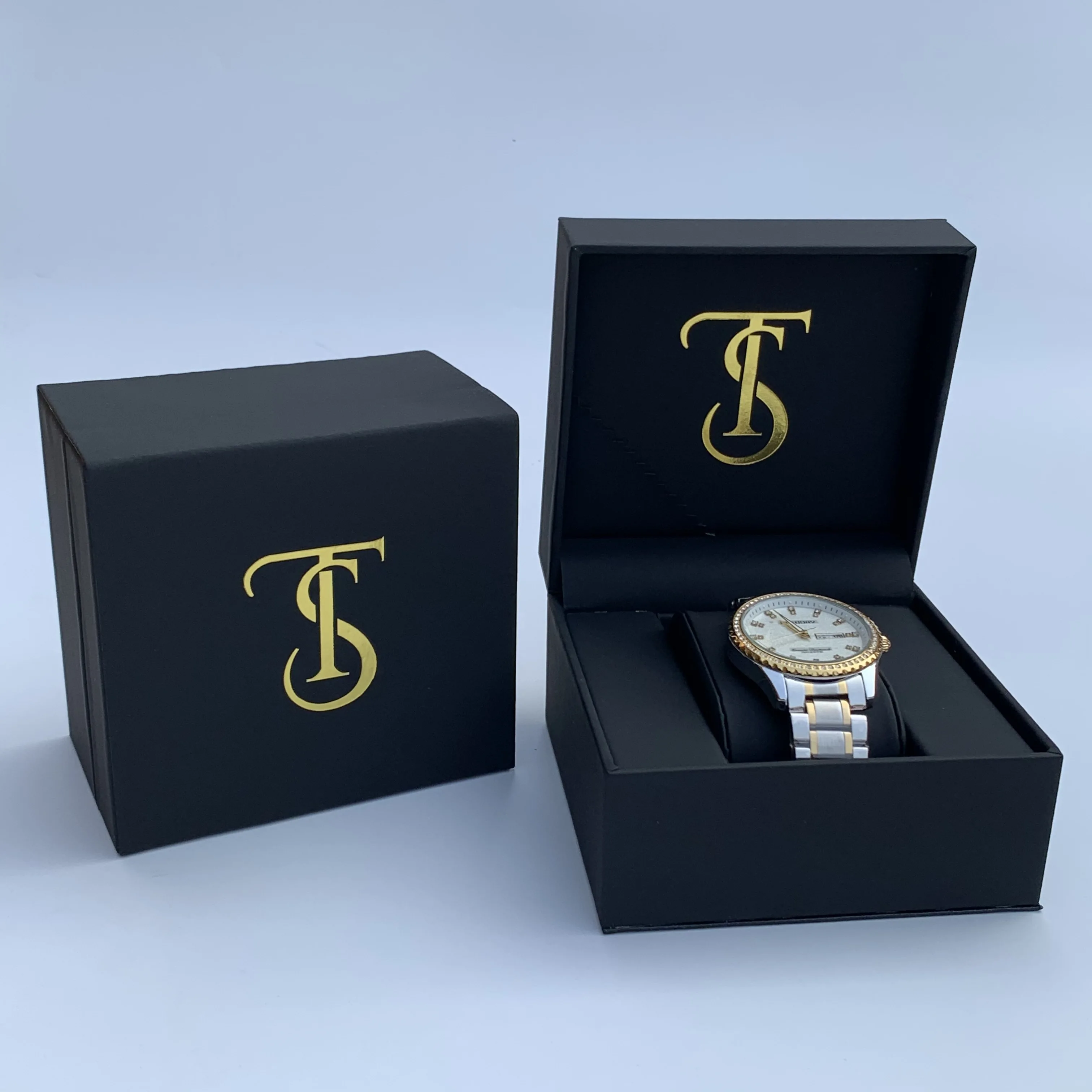 Custom High Quality Glossy Lacquer Watch Box Gift Storage Box Private ...