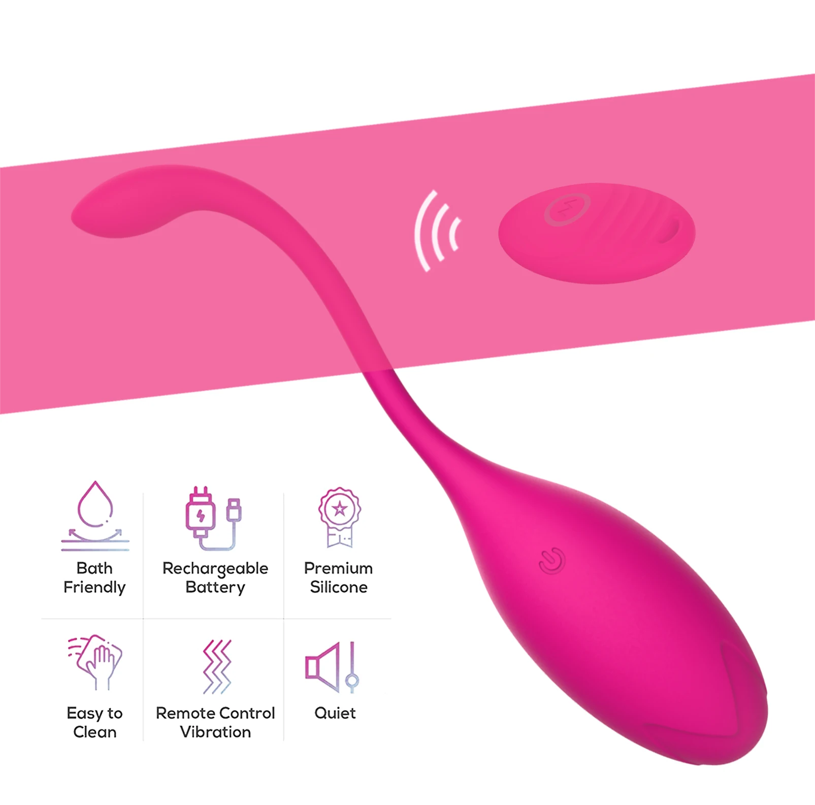 Y.love APP Controlled Love Vibrating Eggs for Couples