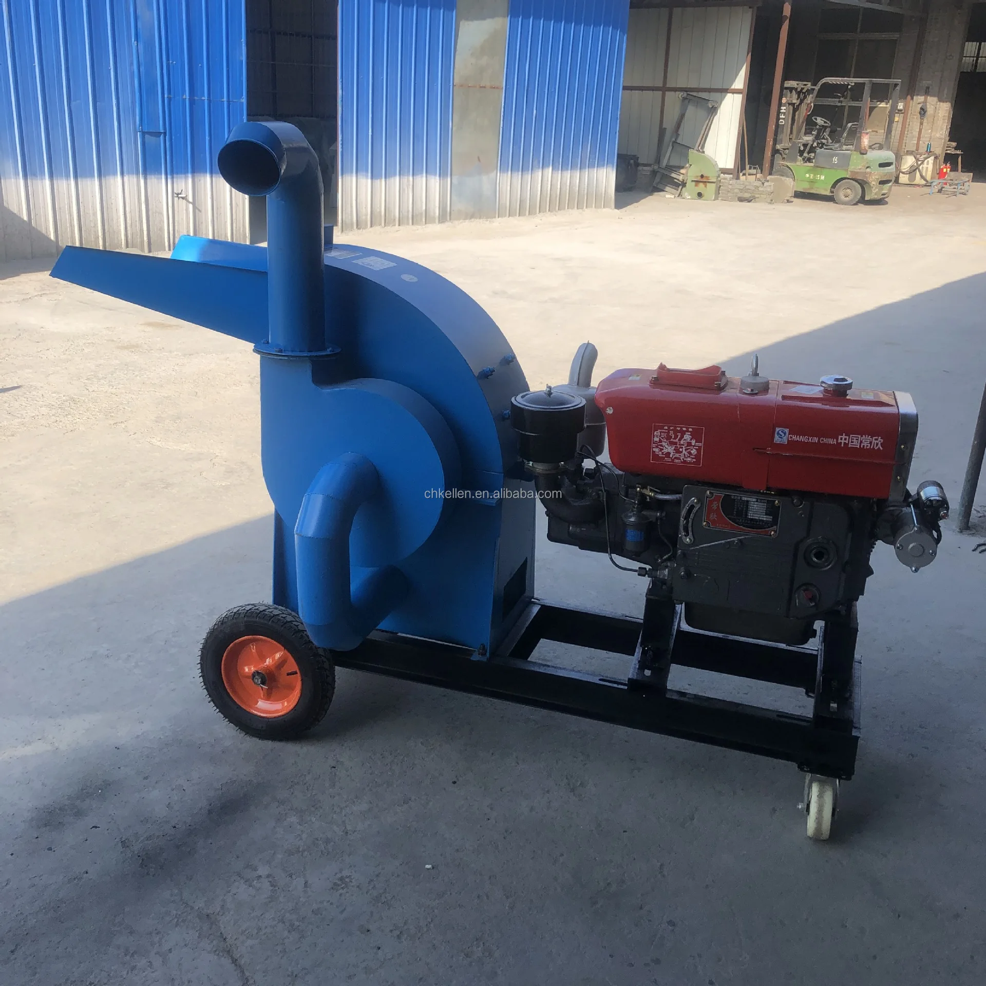 Diesel Grain Hammer Mill Crusher Machine - High Productivity
