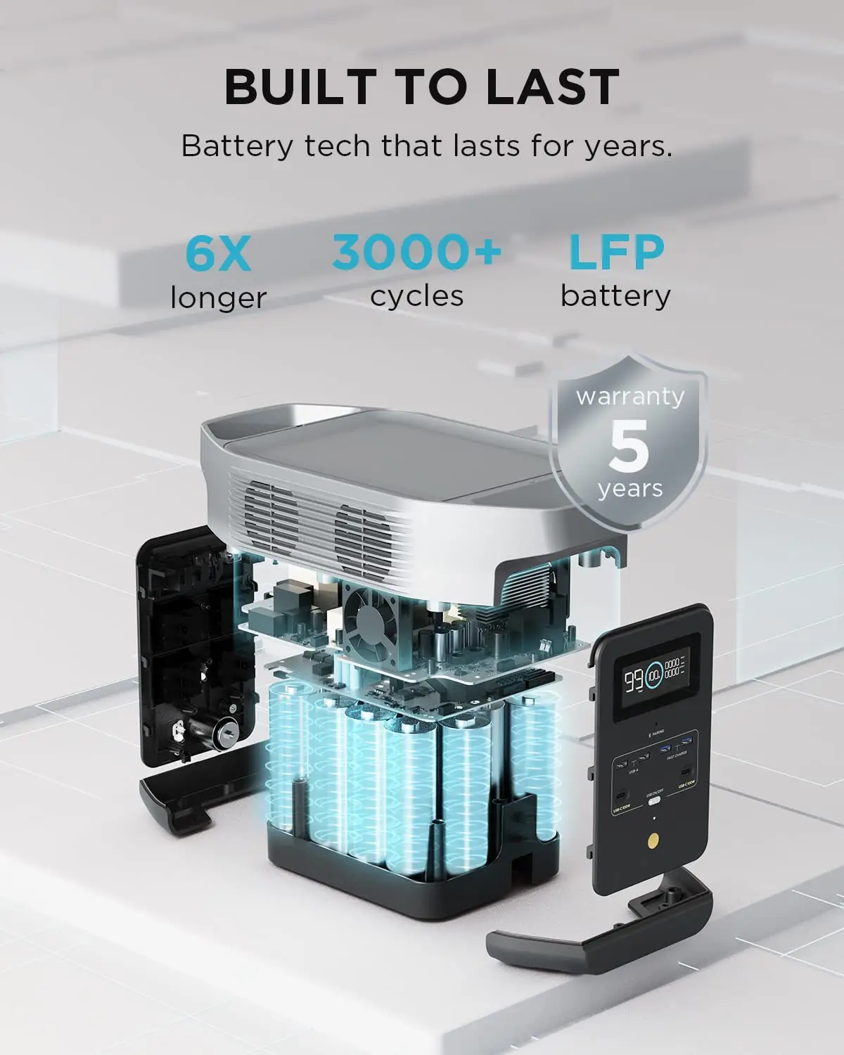 ECOFLOW Delta 2 Portable Power Station - 1800 Watts Emergency Power
