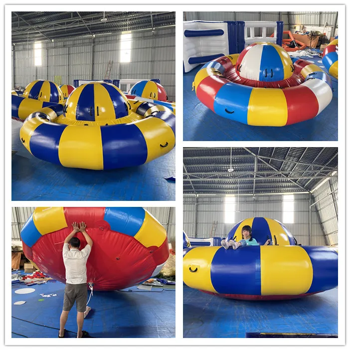 Customized Towable River Water Toy Raft - Inflatable Disco Boat