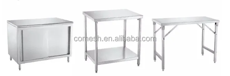 Customized Hotel Restaurant Kitchen Equipment Food Preparation Strong ...