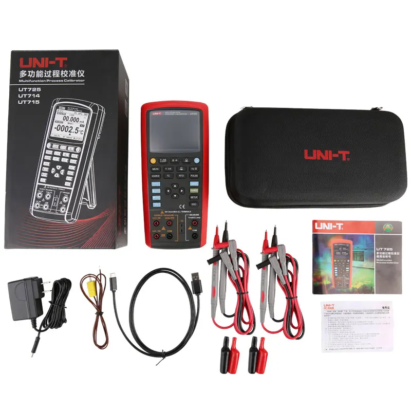 Ut725 Multifunction Loop Process Calibrator Combines With Temperature Process Calibrator - Buy ...