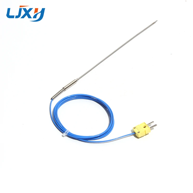 Ljxh Wrnk-191 Type K Armoured Thermocouple Sensor Bendable Probe Wire 2/3/4/5/6mm Dia.100/200 ...