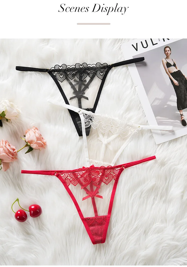 ODM Custom Logo Erotic Design Low Waist Womens Sexy Underwear