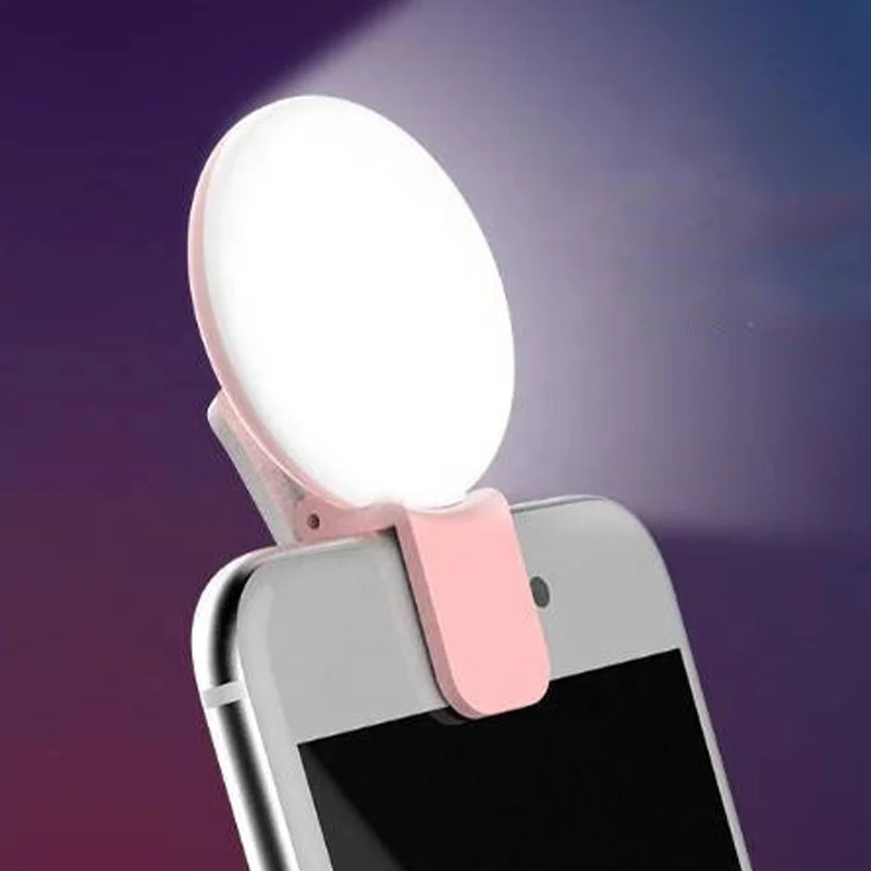 Mini Ring Light for Phone - Portable Selfie Fill Light