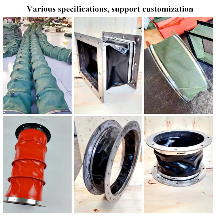 Air Compensator Nonmetal Expansion Joint Ducting Fabric Bellow