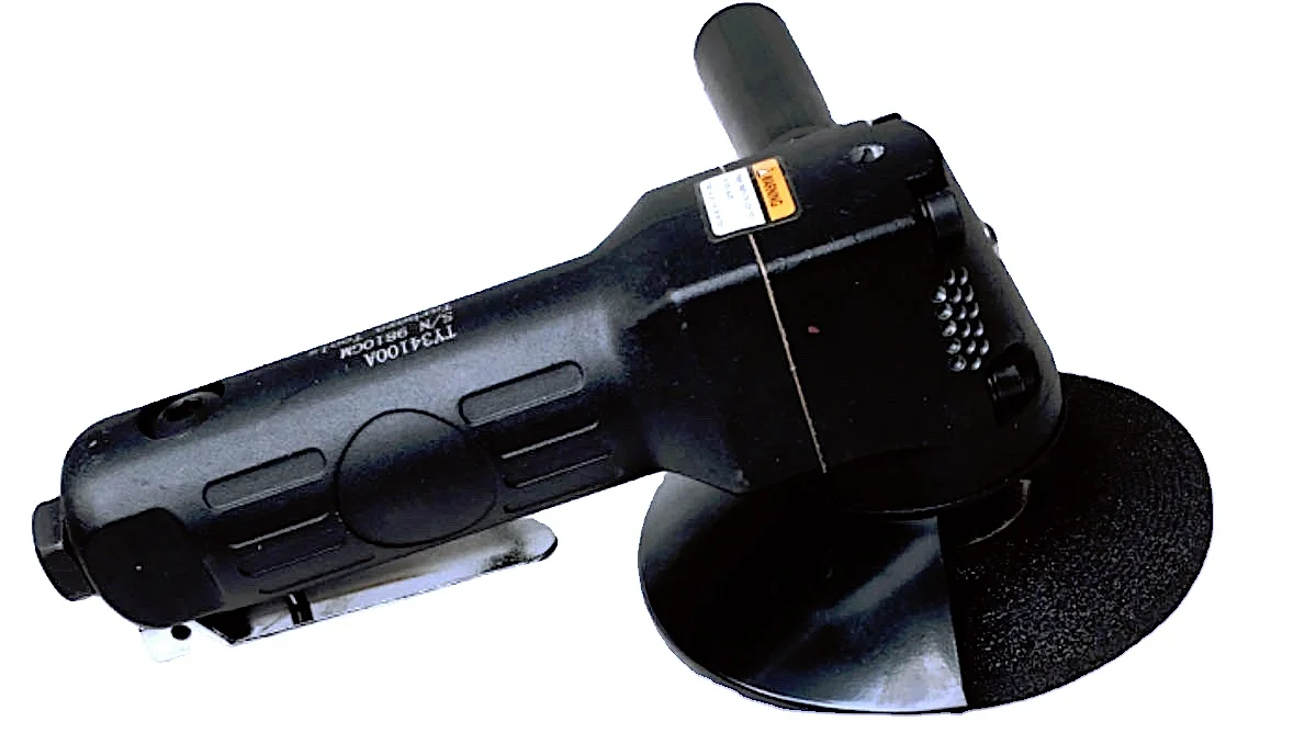 11000 RPM Pneumatic 4" Angle Grinder - High Capacity Tools