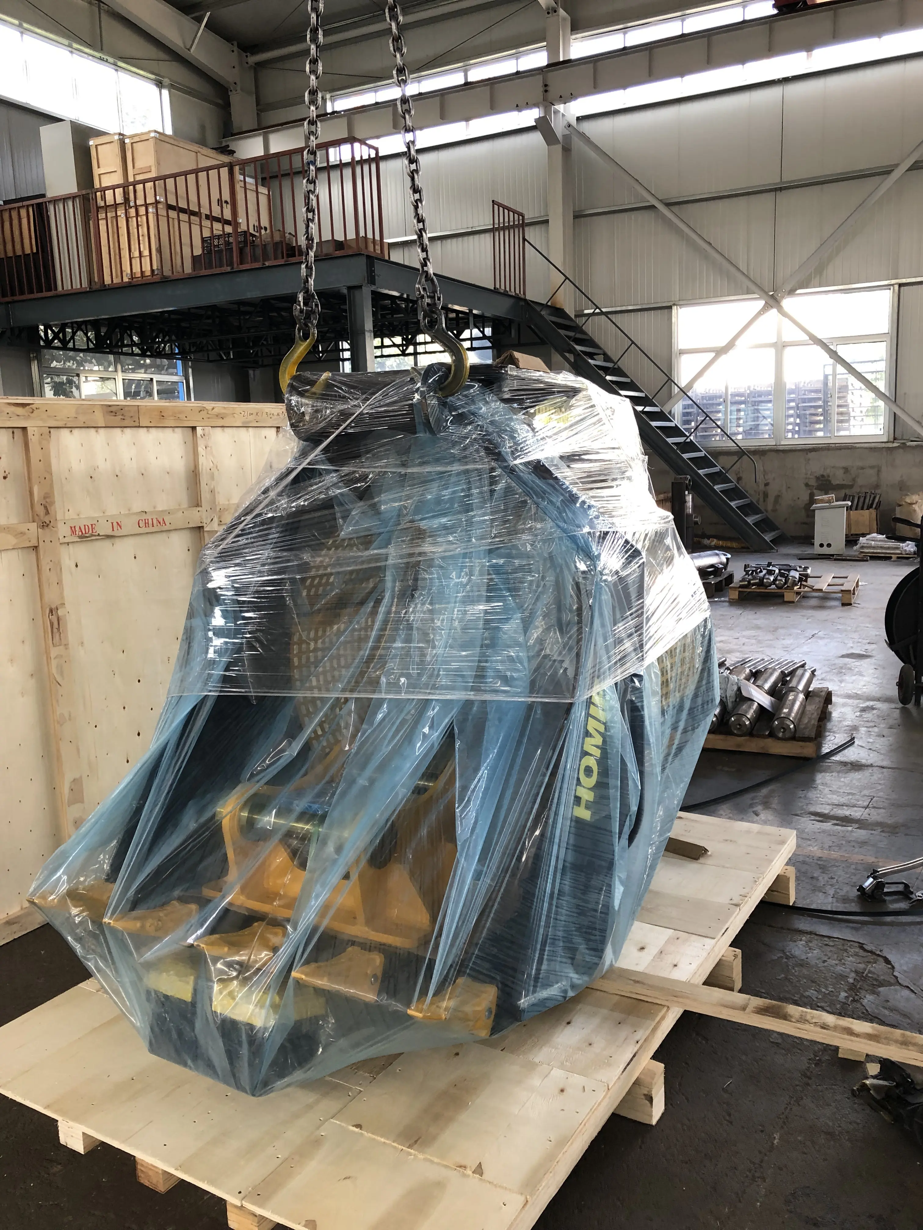 6t 8t Excavator Rotary Sieve Bucket Attachment,10t 12t Rotating Sorting ...