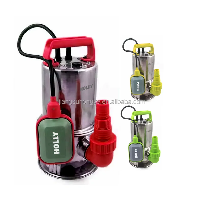 Mini 200W Motor Flat Auger Clean Water Pump Submersible Pump 10M Cable ...