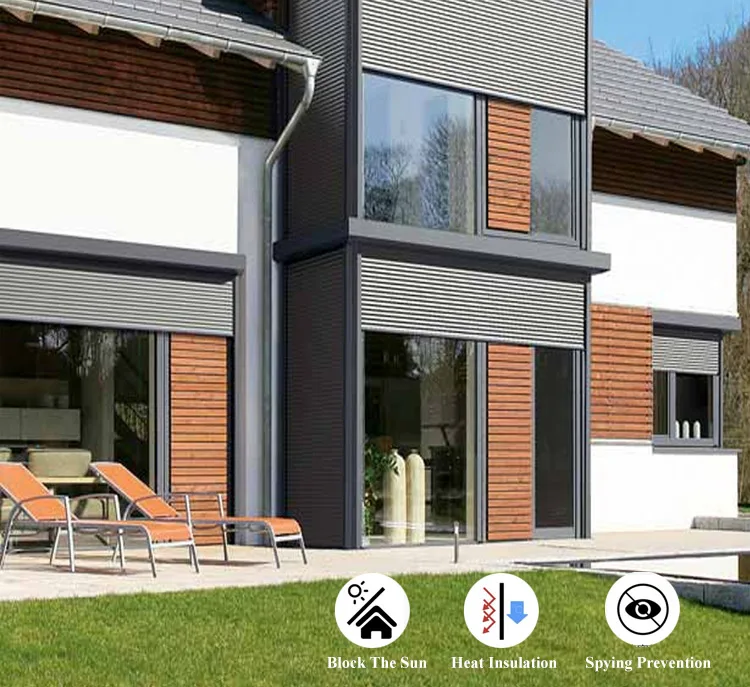 Outdoor Vertical Awning Hurricane Aluminium Window Roller Shutter Slats - Buy Roller Shutter ...