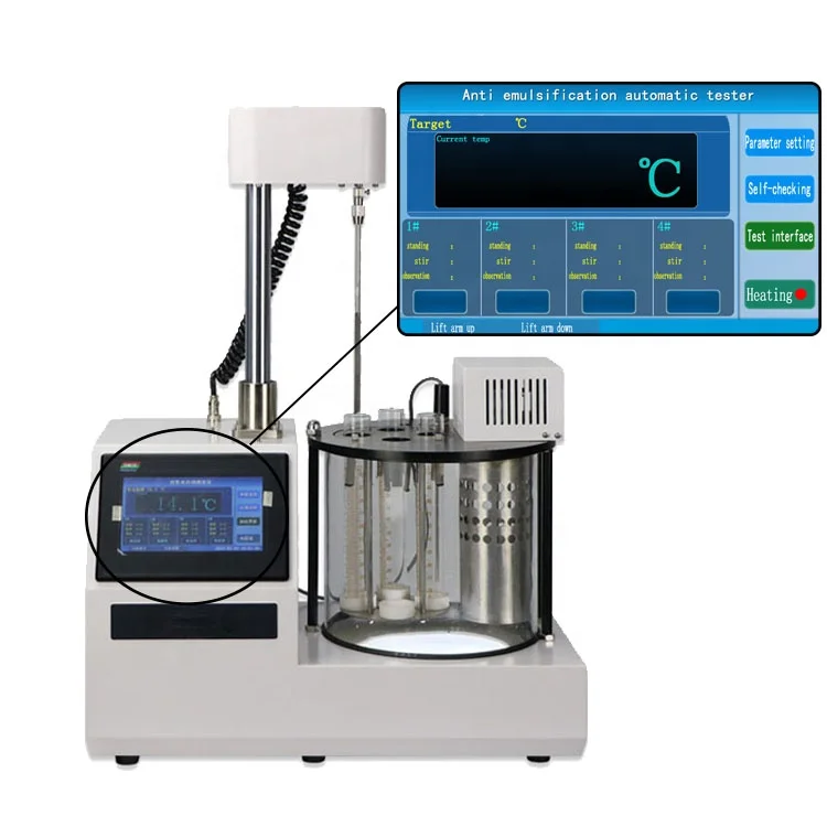 Astm D1401 Water Separation Ability Demulsibility Bath Of Petroleum ...