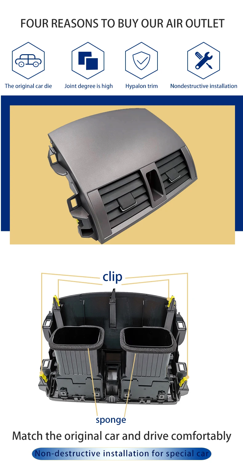 Toyota Land Cruiser Prado 120 - Instrument Cluster Frame