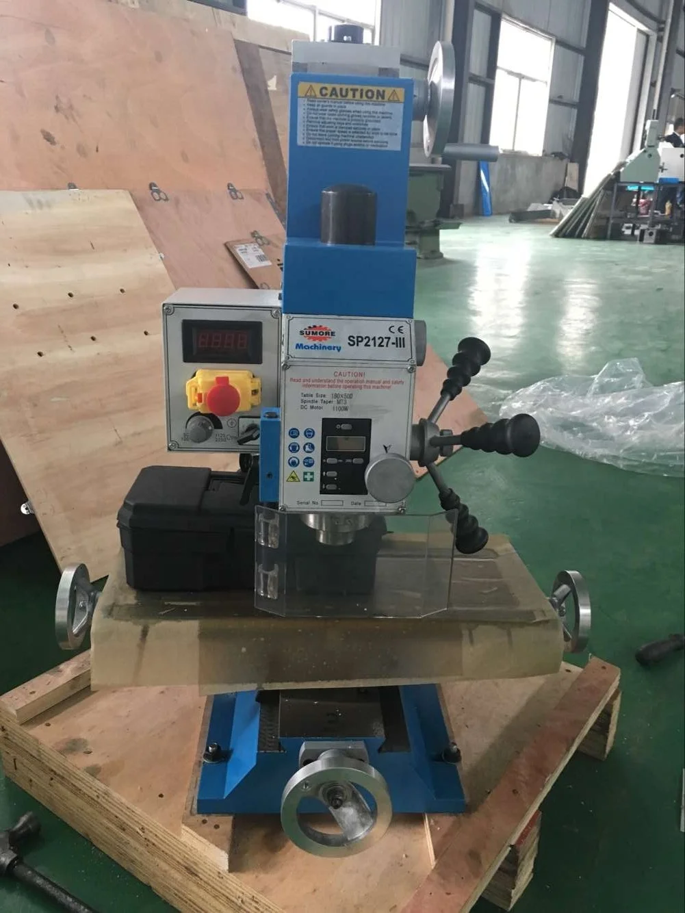 SP2217-III Small Milling Machine - Precision and Affordability