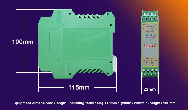 CAN Bus Relay Module GCAN-226 Is a High-performance CANbus Communication Relay Module ...