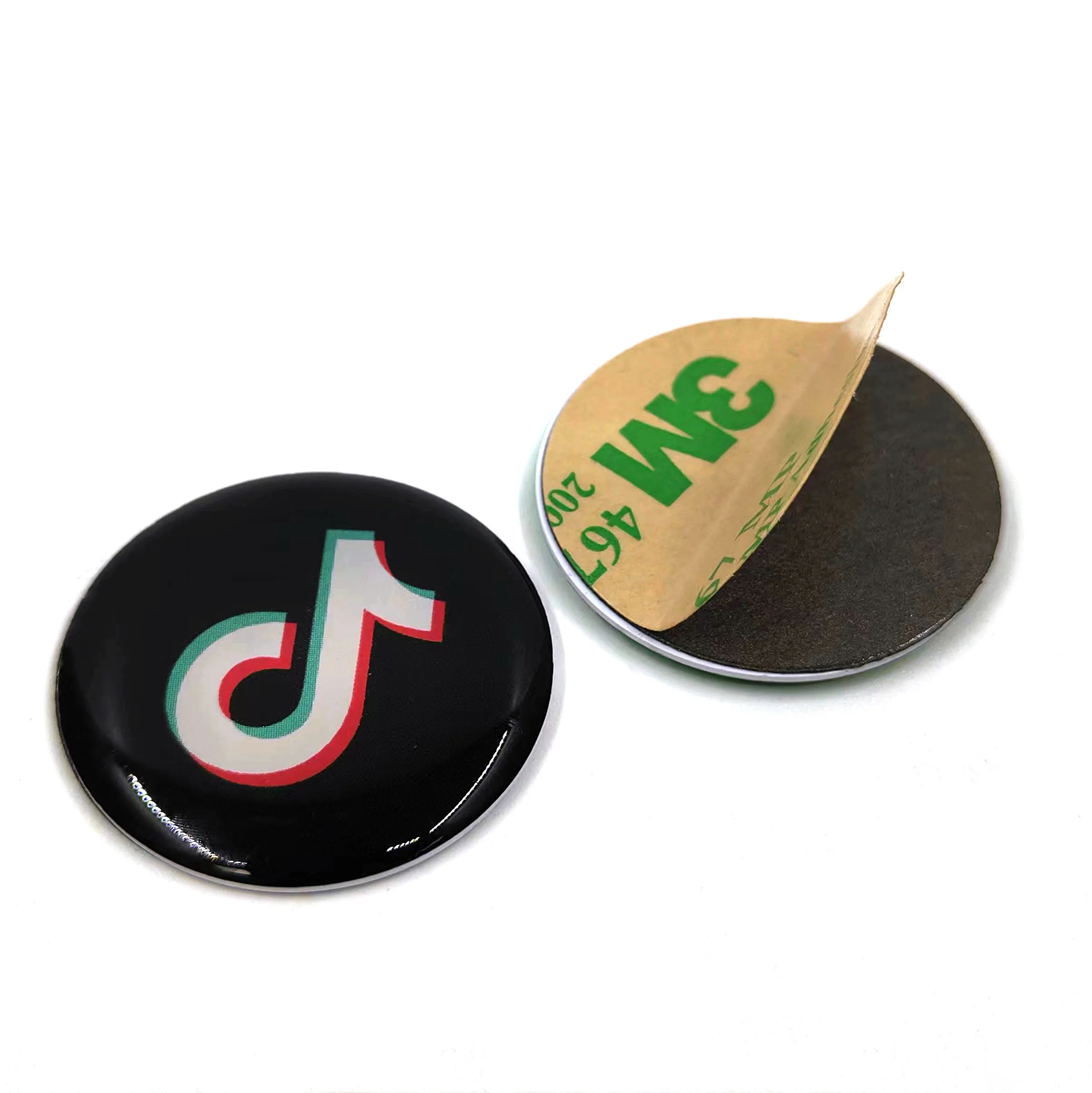 High Quality Custom Epoxy Resin Social Media Phone Rfid Nfc Sticker ...