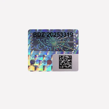 Best Price Custom Qr Code Security Anti-counterfeit Hologram Sticker ...