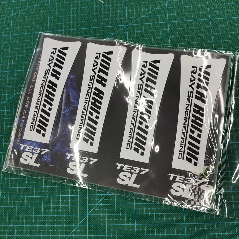 Rays Volk Racing Car Wheel Sticker Car Use for TE37 SL CE28 GramLights ...