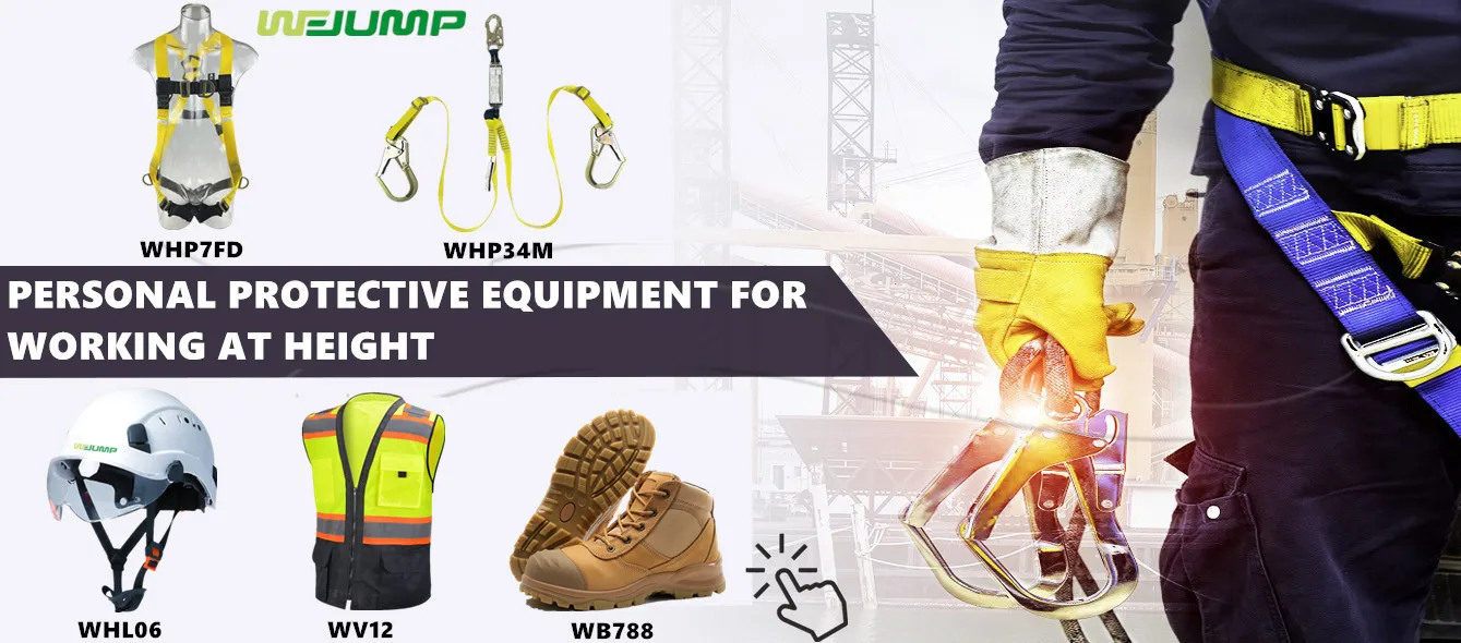 WEJUMP ANSI Standard Fall Protection Double Hooks 1.8M Fall Protection ...