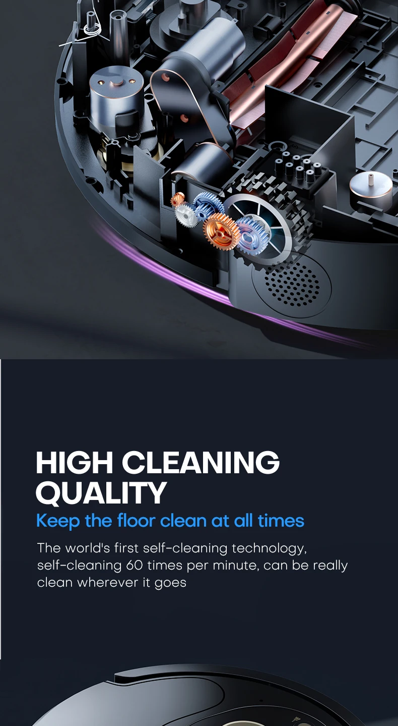 Home Use Commercial Cleaning Robot Portable Smart Sweeping Robot ...