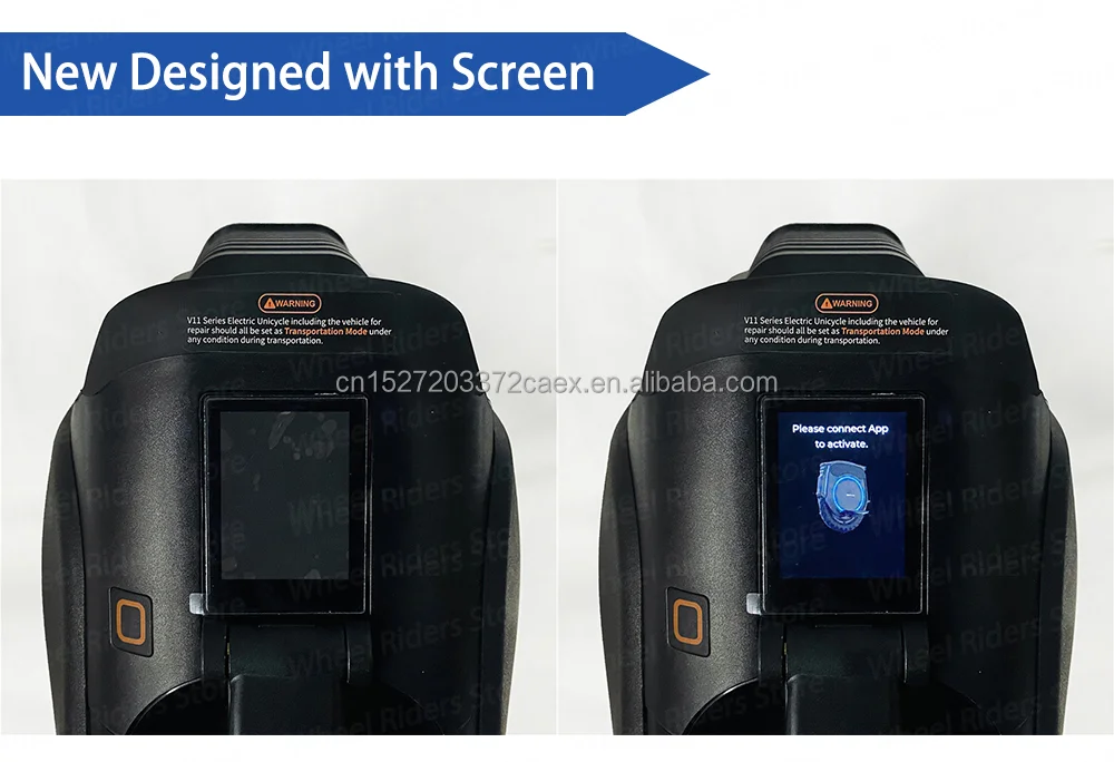 INMOTION V12 Electric Unicycle - 2500W High Speed Monowheel